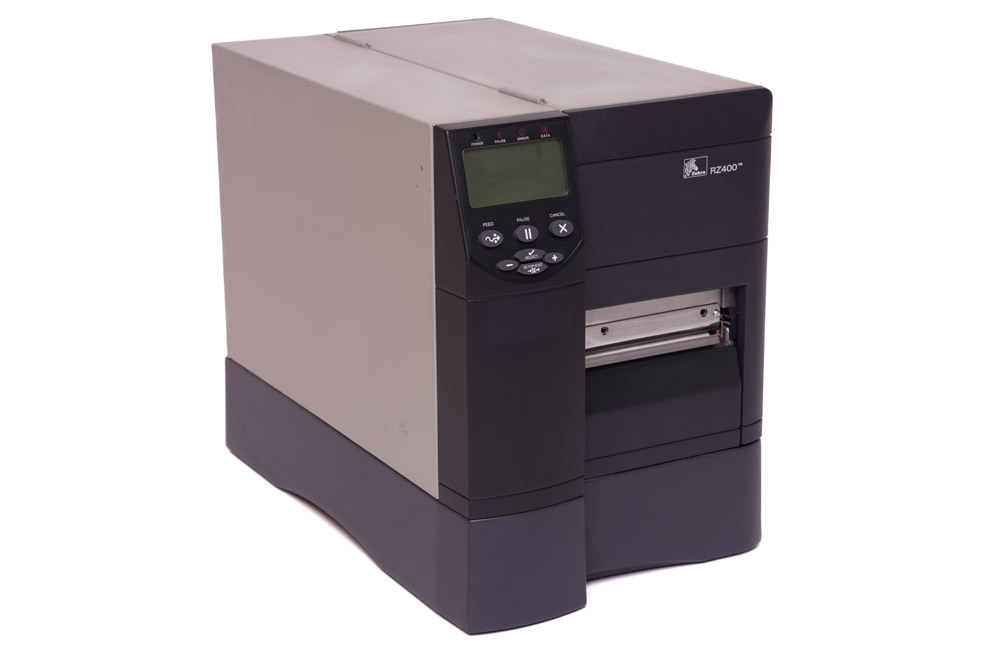 ZEBRA RZ400 RFID Thermotransfer-Industrie-Drucker (RZ49W-250E-010R1 ...